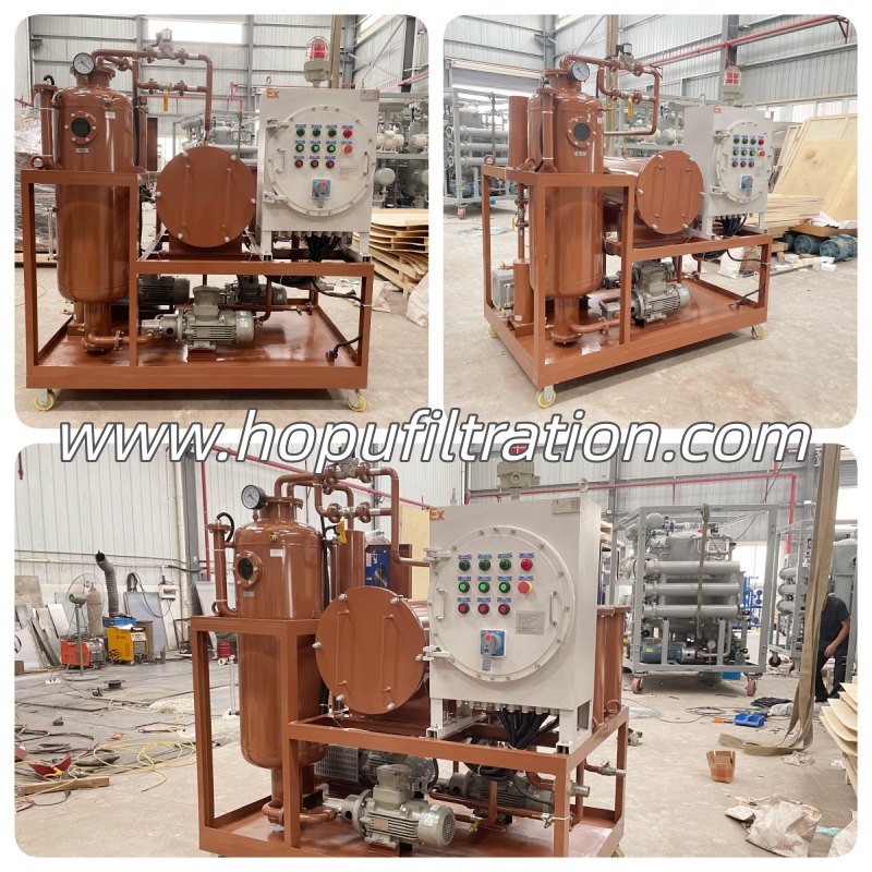 Explosion proof Turbine Oil Purifier Machine