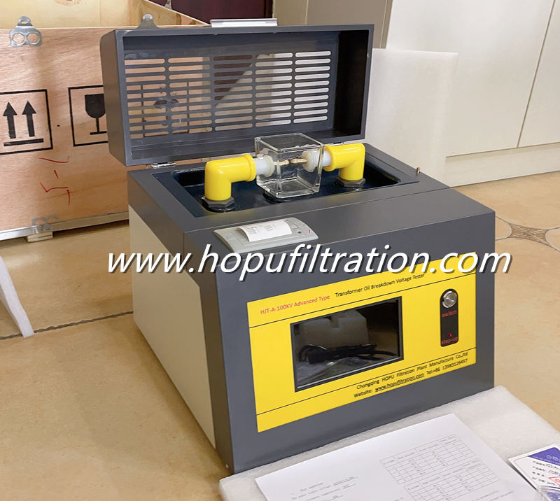 Transformer Oil BDV Test Kit, Insulation Oil Dielectric Strength Analyzer