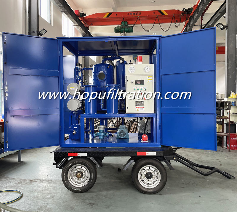 Mobile Transformer Oil Filtration Plant, Insulation Oil Regeneration System